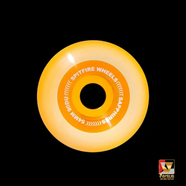 Ruedas Spitfire Sapphire Clear Orange - Versus Skate Store