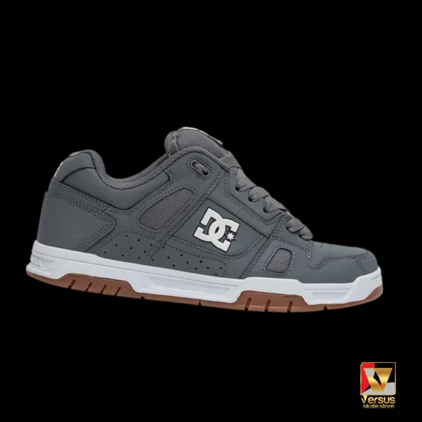 Tenis DC stag Grey Gum - Versus Skate Store